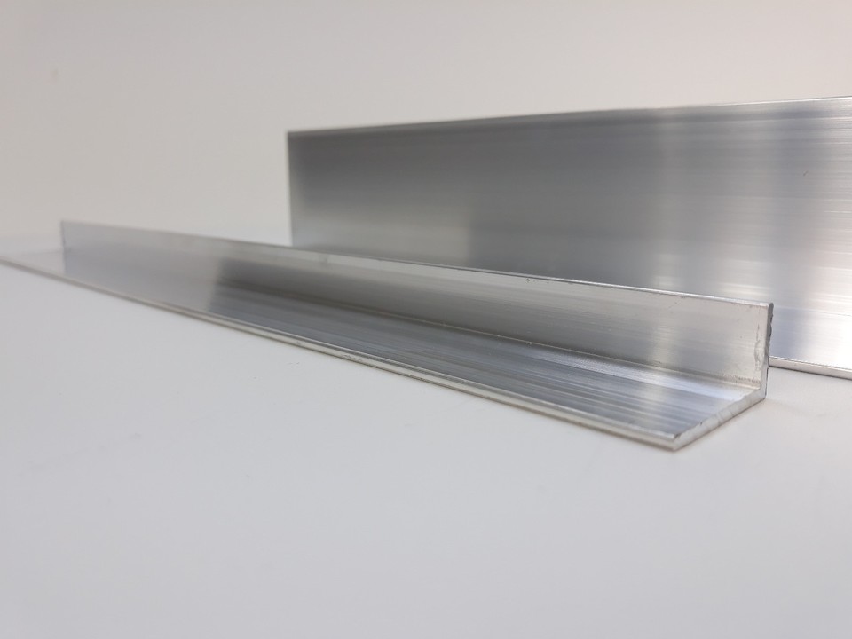 Aluminium Winkel Aluwinkel Alu Winkelprofil Schwarz RAL 9005 ...