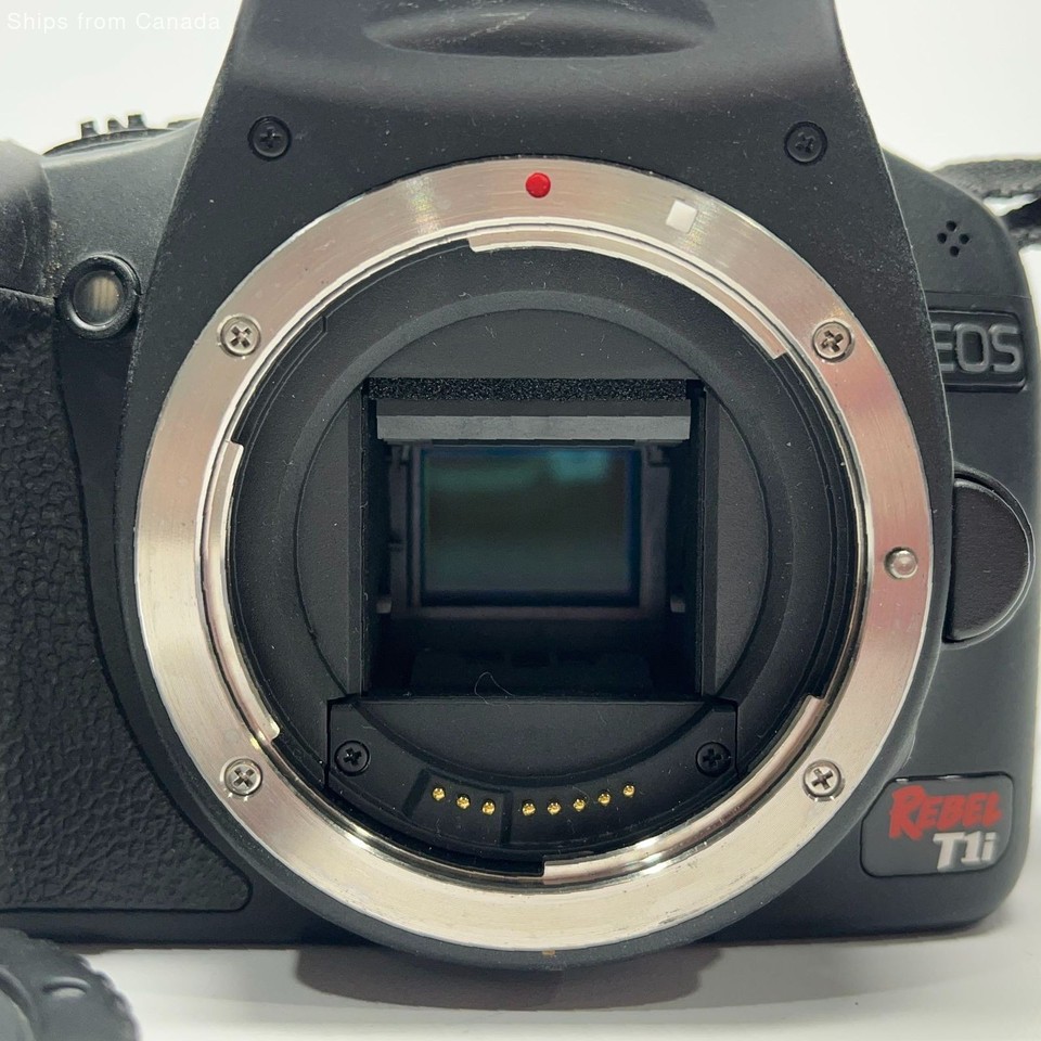 Canon EOS Rebel T1i Black Digital SLR Camera (Parts/Repair) | eBay