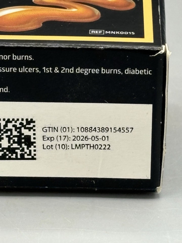 Lot 2 Manuka Honey Therahoney Gel 100% Leptospermum Scoparium 1.5oz Exp ...