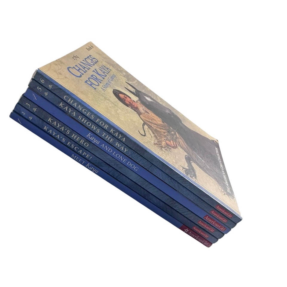 American Girl Kaya Book Set 1-6 Pleasant Company Meet Kaya 1764 ...