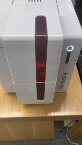 Evolis Primacy Expert Touch LCD Badge ID Color Card Printer PM1H0000RS ...