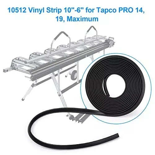 10512 Vinyl Strip 10'-6" for Tapco PRO 14, 19, Maximum Bending Siding ...
