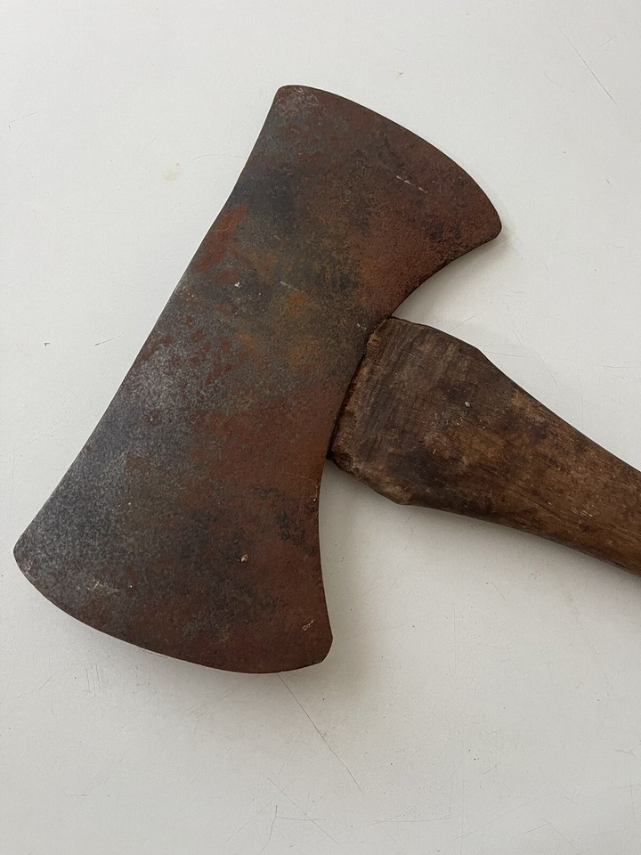 Belknap Bluegrass Double Bit Beveled Axe w/Handle Vintage 36” | eBay