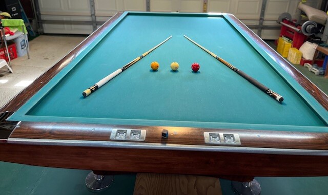 Brunswick 5x10 Billiards (Carom) Pool Table for sale | eBay
