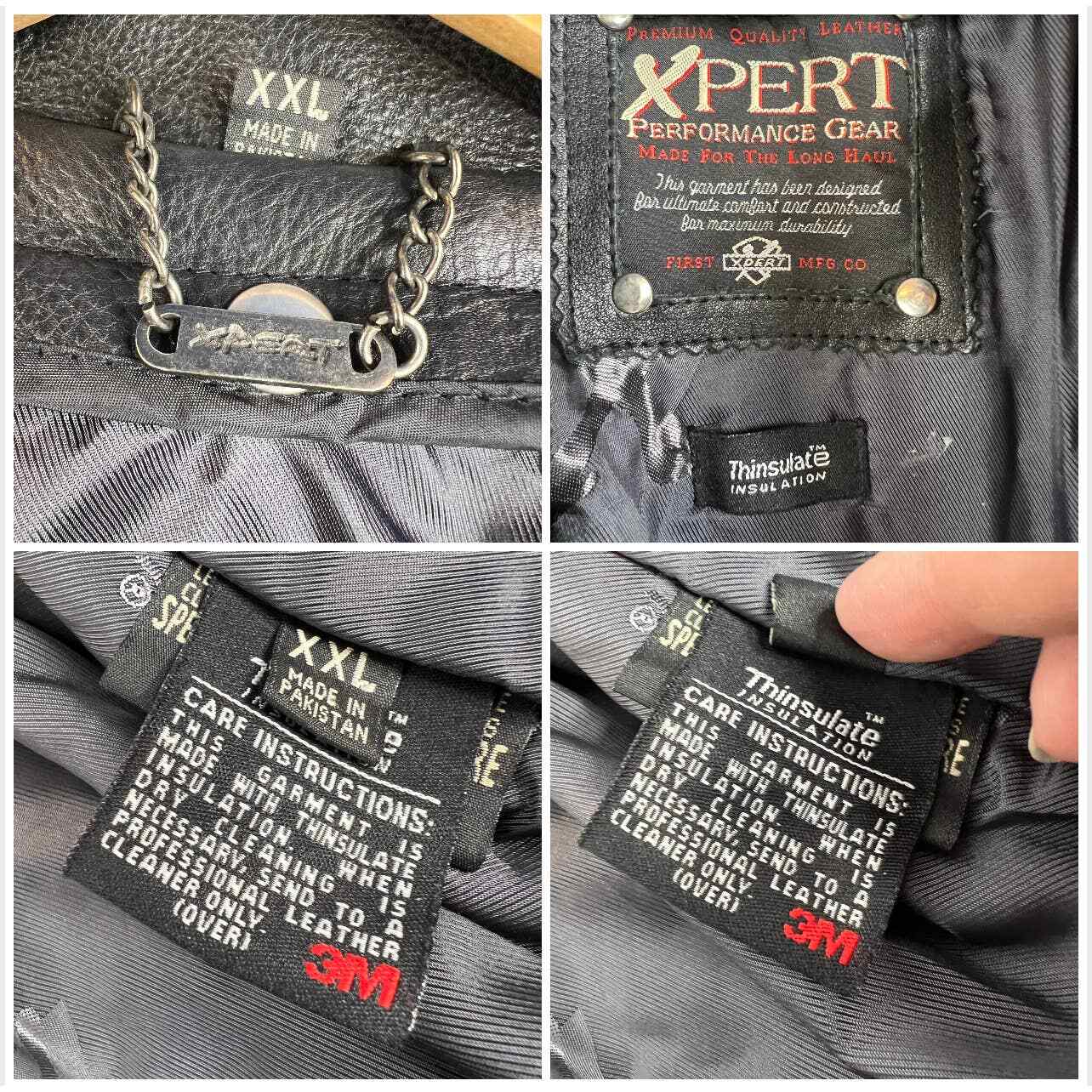 XPert Performance Womens Motorcycle Jacket XXL Black … - Gem