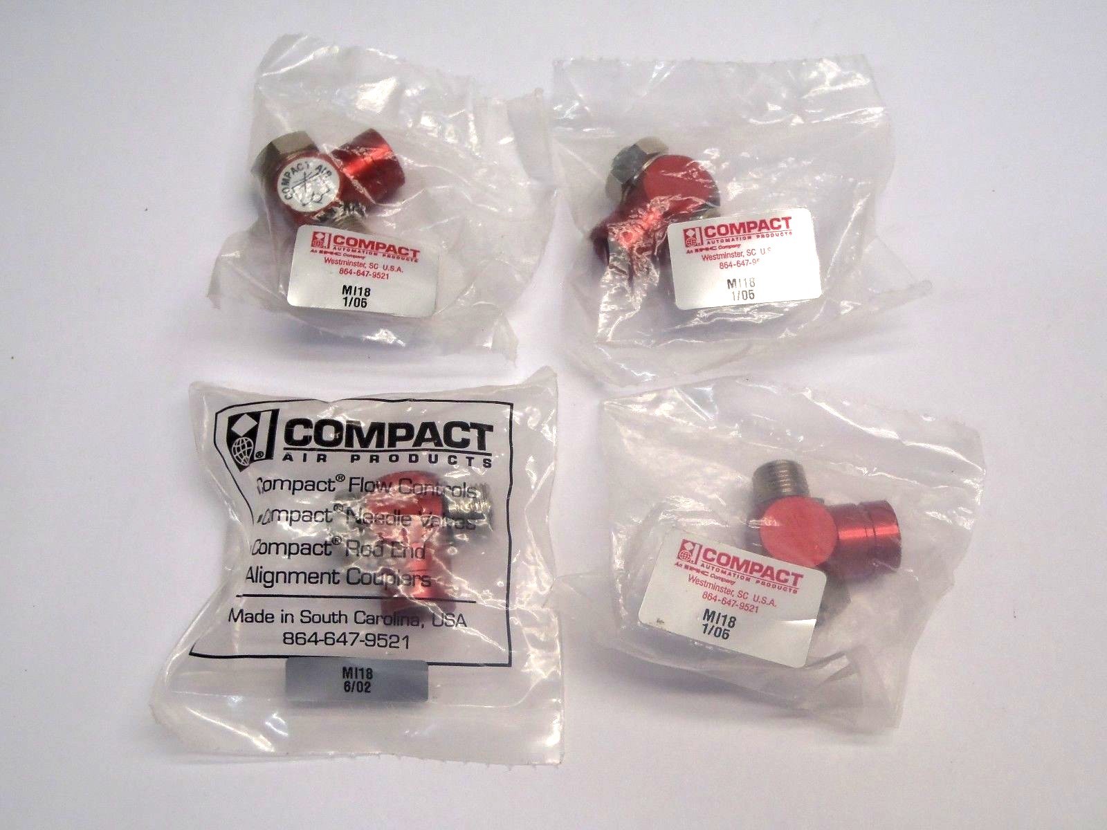 Lot of (4) Compact Automation Products MI18 Universal Accessory Flow ...