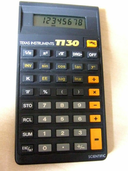 Vintage Texas Instruments Scientific TI30 Stat Ti-30 Calculator ...
