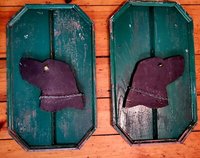 CapeCod Folk Art Outdoor Kennel Farm Barn Dog House Black Lab Labrador ...