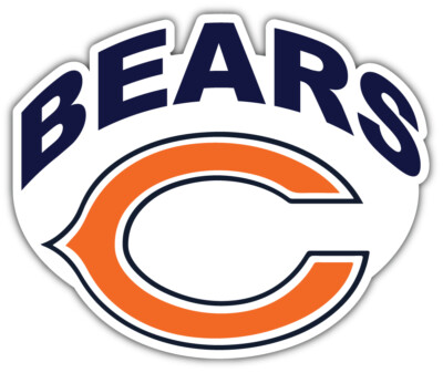 Chicago Bears NFL Sport Car Bumper Sticker Decal "SIZES'' | eBay