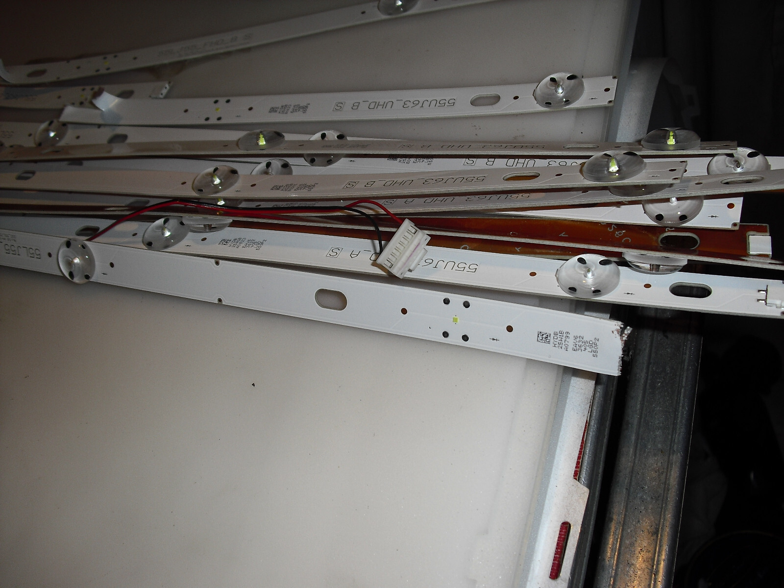 lg 55uj6300 led strips complete set of led strips | eBay