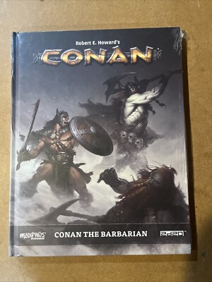CONAN: CONAN THE BARBARIAN 2d20 rpg Modiphius hardcover Roleplay New ...