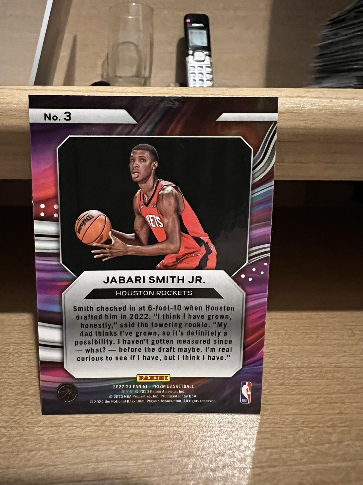 2022-23 Panini Prizm NBA Jabari Smith Jr Instant Impact Rookie Rockets ...