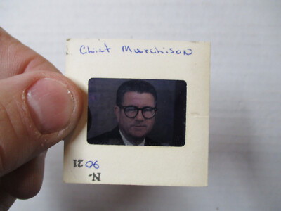 Vintage 1970's Clint Murchison Dallas Cowboys Founder Picture Slide 2 ...