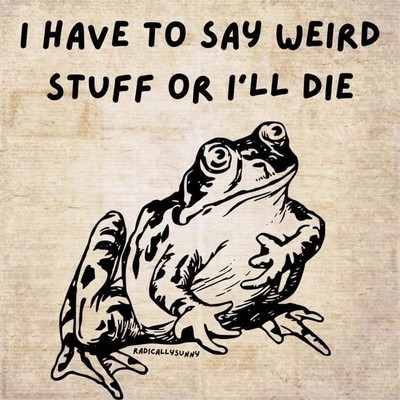 Social Anxiety 4” Sticker Make It Weird Awkward Nerd Frog Quote Funny ...
