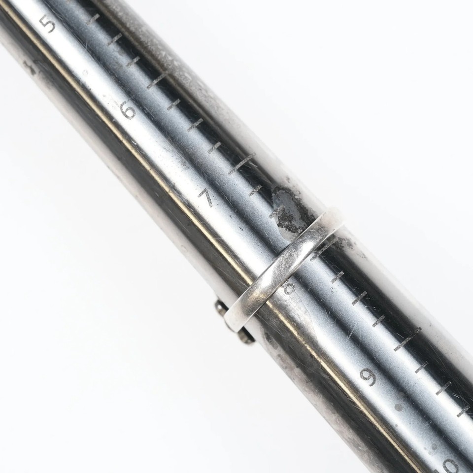 sz8 Vintage Bell trading post cast silver and turquoise ring | eBay UK