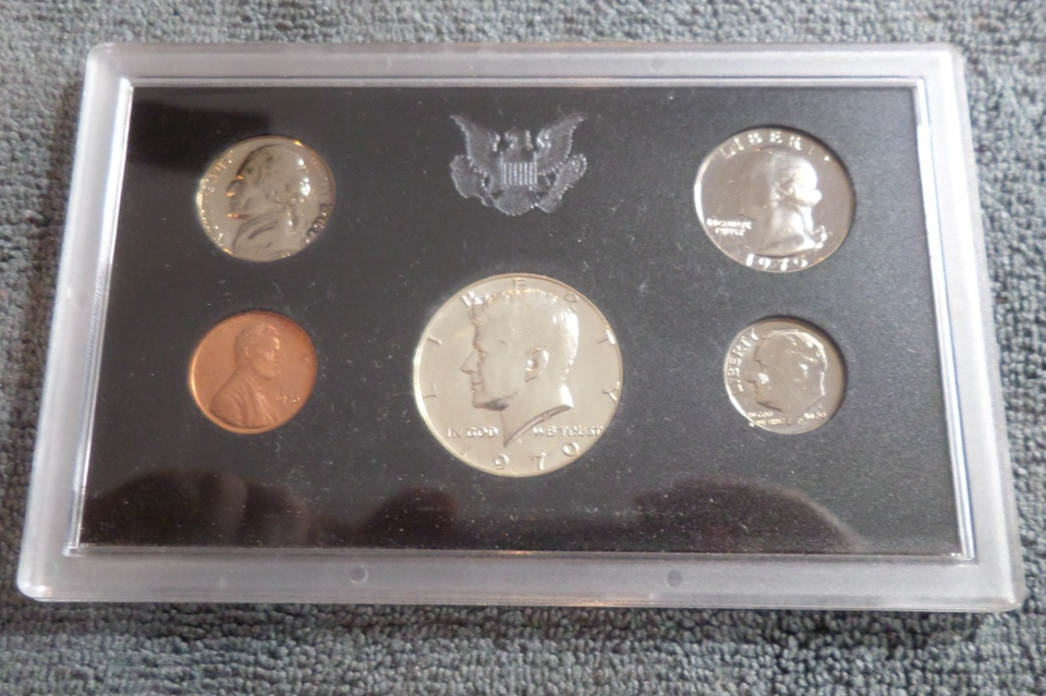 1970 S United States Mint Proof Set Small Date Total 5 Coins | eBay