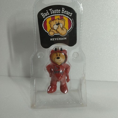 Bad Taste Bears Key Chain Mokkori Bear Rare Joke Collectible Unopened ...
