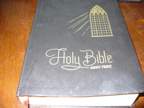 Holy Bible Giant Print (1973 Crusade Bible Publishers, U.S.A.) | eBay