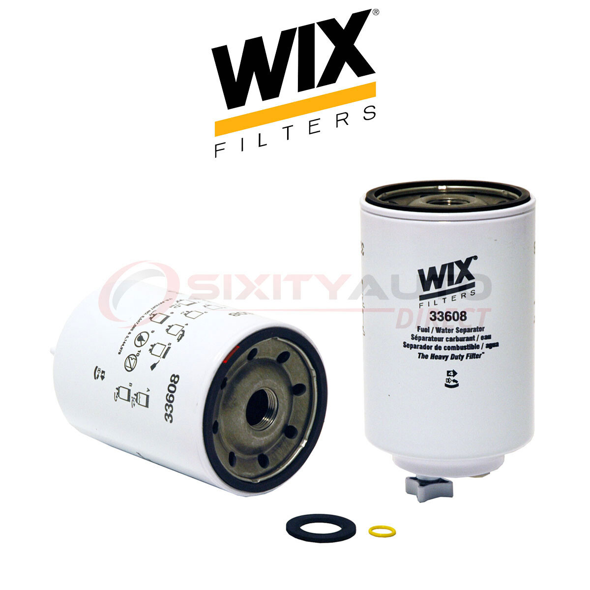 WIX 33608 - Fuel filter cross reference