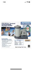 Intex 28633EG Krystal Clear 2500 GPH Above Ground Swimming Pool ...