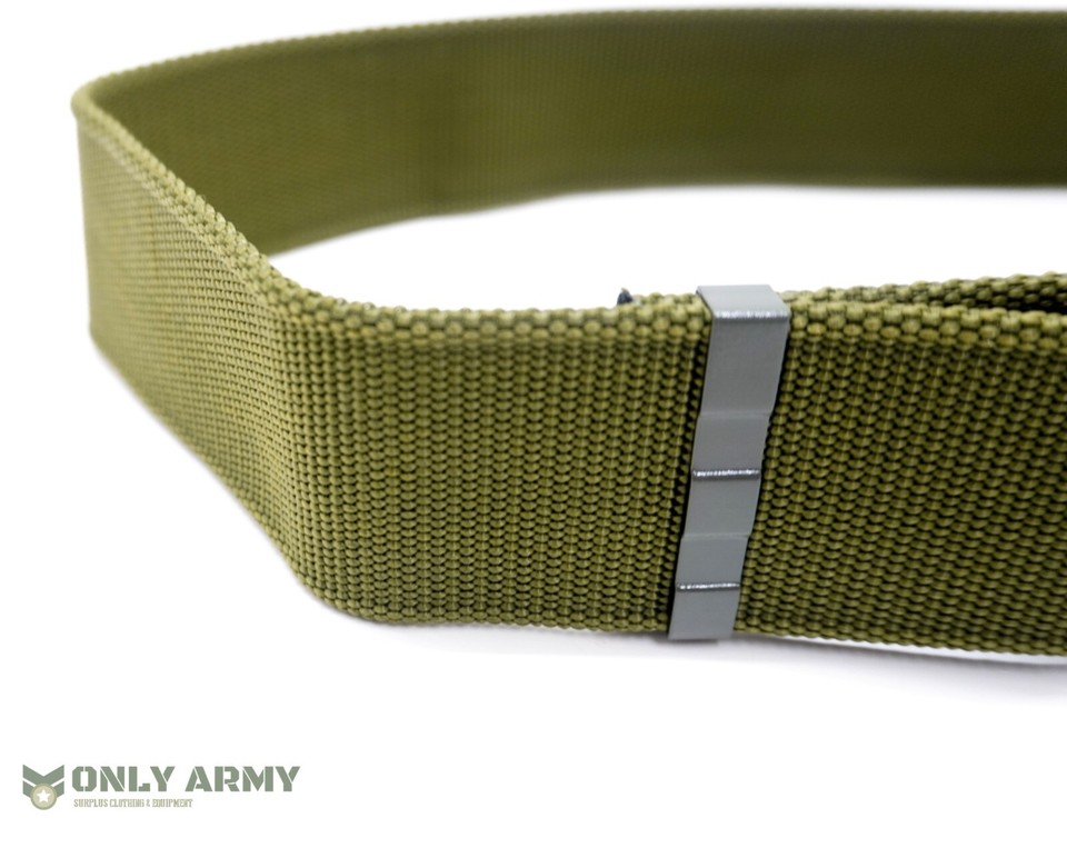 NEW British Army & Cadet Belt Air Cadet Working Olive Green Webbing ...