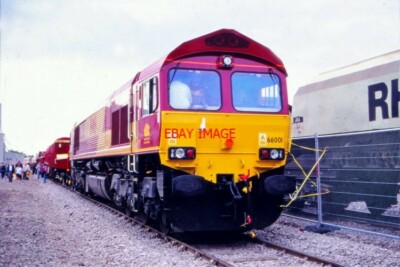PHOTO CLASS 66 LOCO NO 66001 ON DISPLAY | eBay UK