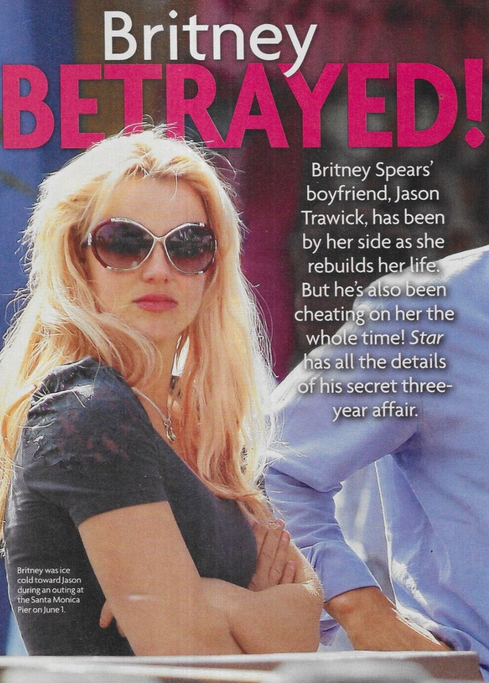 Star Magazine Jennifer Aniston Brad Pitt Angelina Jolie Britney Spears ...