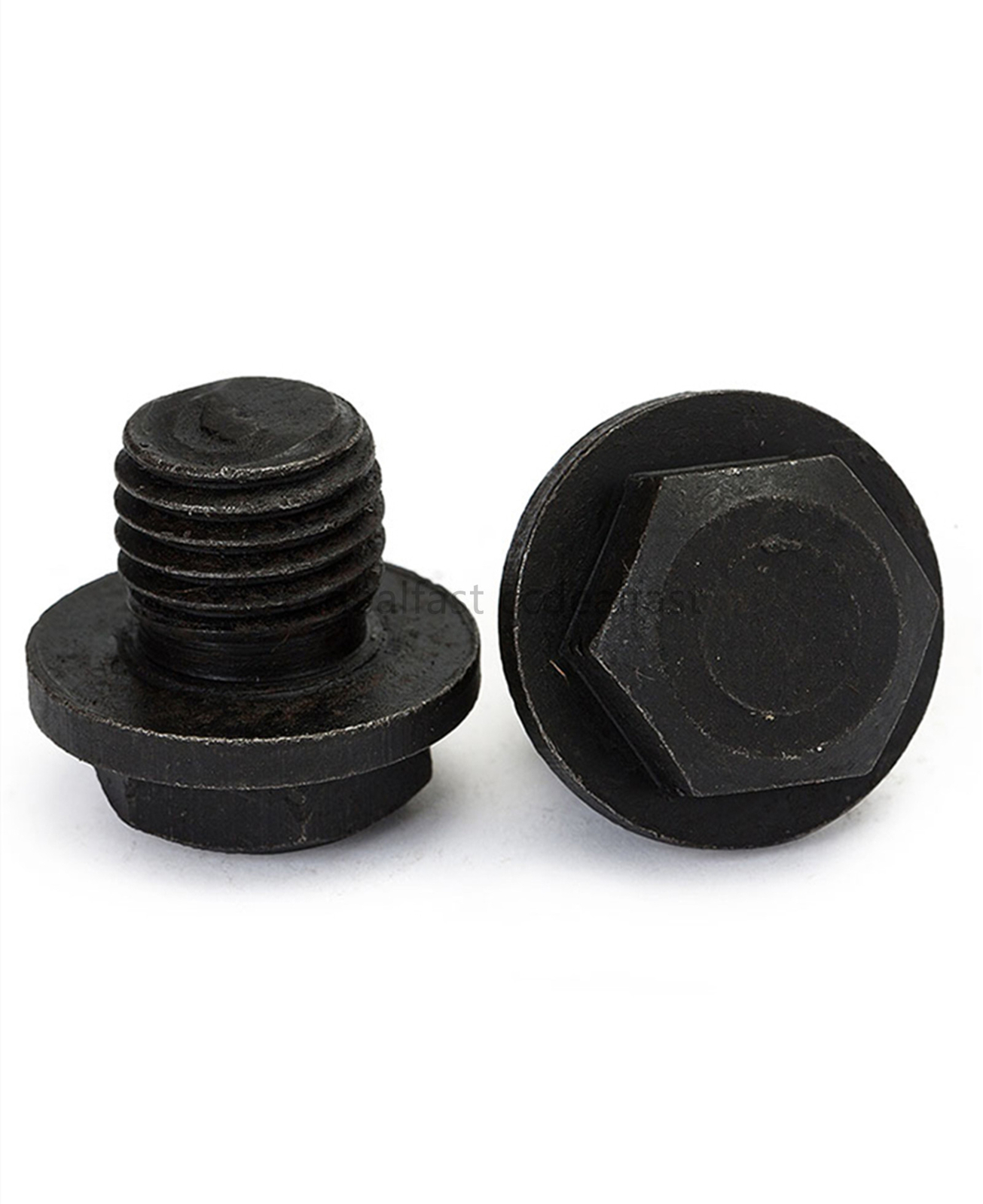 Black Steel M8 - M48 Oil Drain Plug Hex Head Cap Screws Repair Bolt | eBay