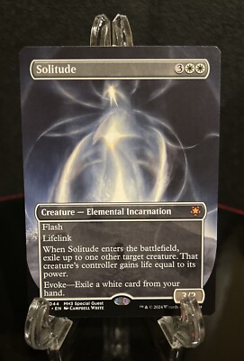 Solitude (Borderless) NM #44 Special Guests MTG | eBay