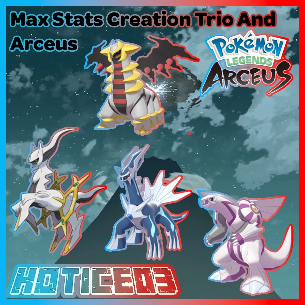 Pokemon Arceus Forms