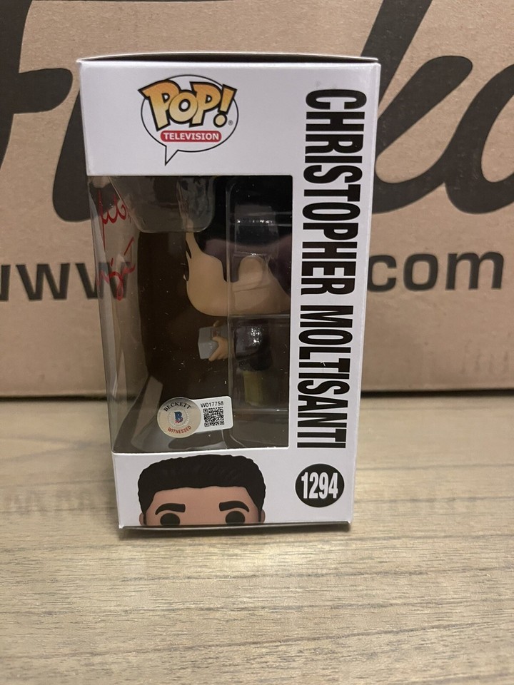 FUNKO POP 1294 Michael Imperioli Signed Sopranos Christopher Moltisanti ...