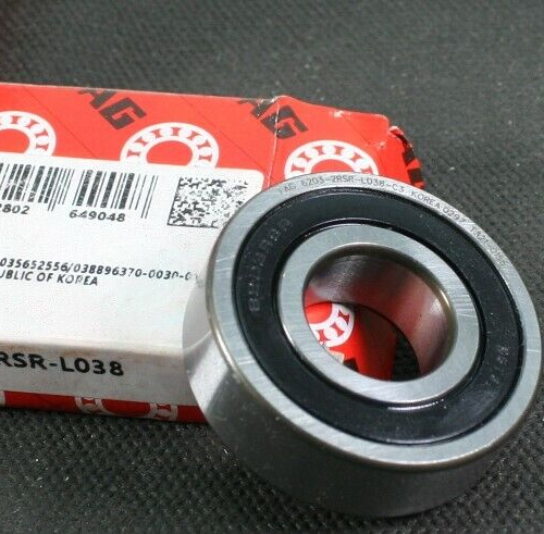 One (1) FAG 6203 2RSR LO38 Deep Groove Bearing 17MM ID NEW | eBay
