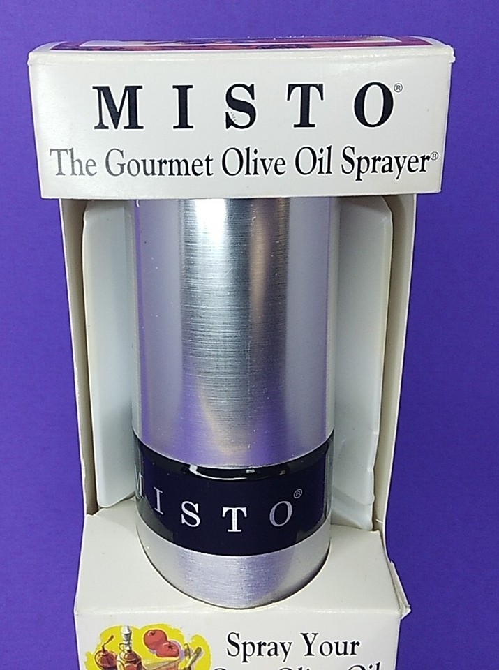MISTO Refillable Gourmet Olive Oil Sprayer - Brushed Aluminum - New in ...
