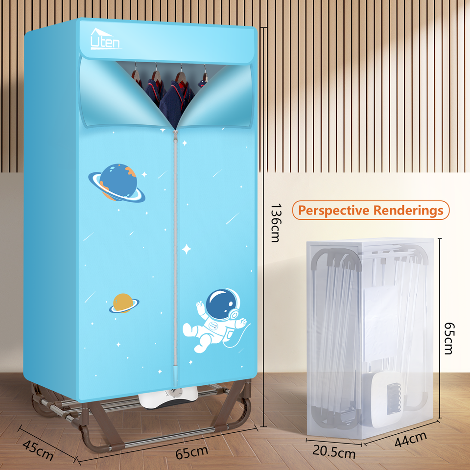 Electric Clothes Dryer 1500W Indoor Dorms Buddy Best Hot Air Machine ...