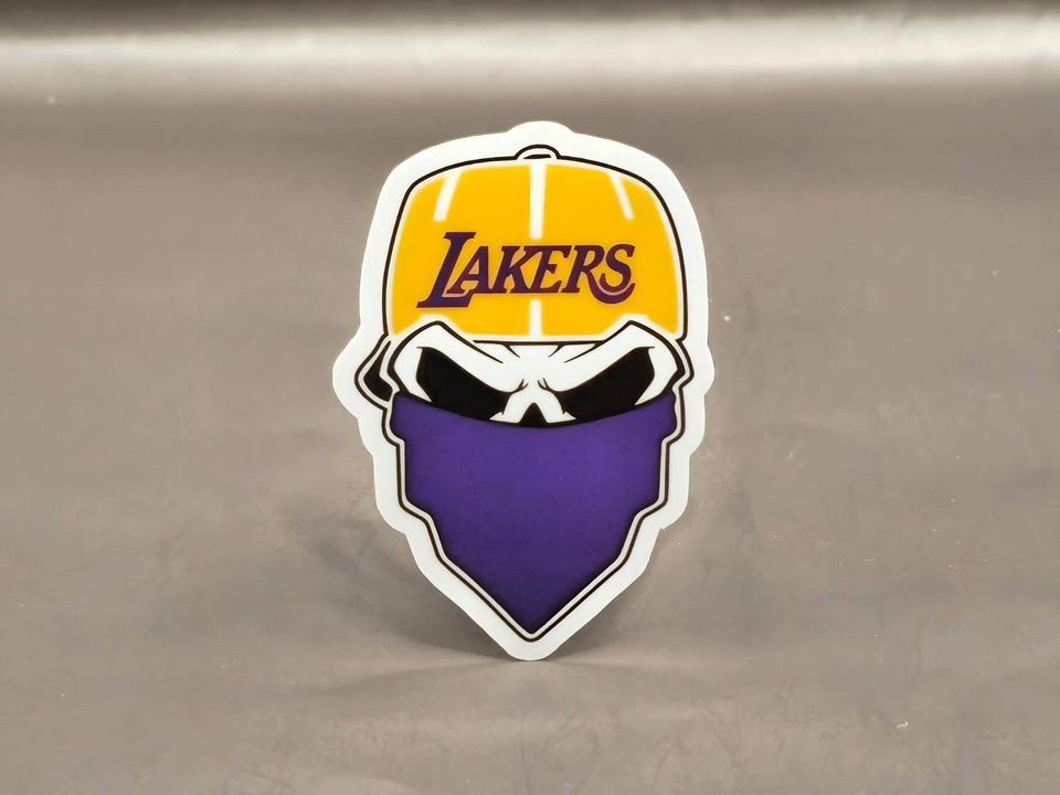 LA Los Angeles Lakers Stickers NBA Basketball Vinyl Kobe Bryant Lebron ...