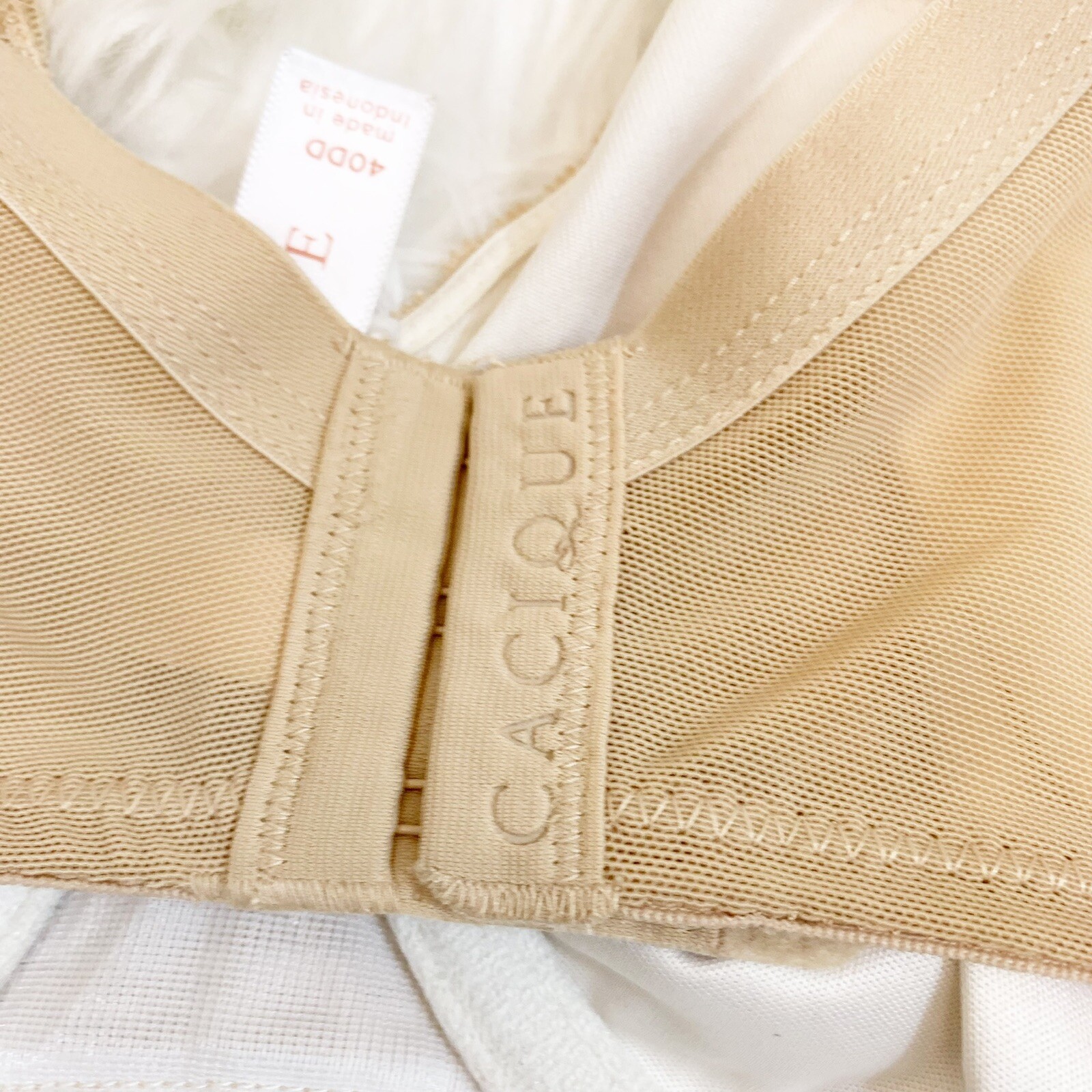 Cacique Womens 40DD Lace Overlay Bra Underwire No Pad… - Gem