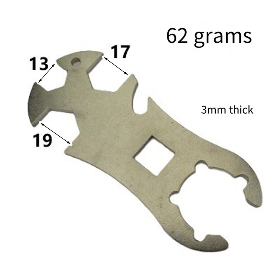 Camping Gas Cylinder Key Bottle Opener Fits Backpack Or Pocket Easy ...