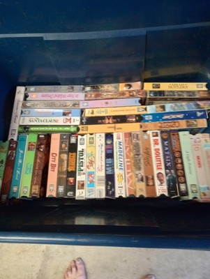 Lot Of 68 Vintage VHS Movies LOTS OF RARE AND OBSCURE | eBay