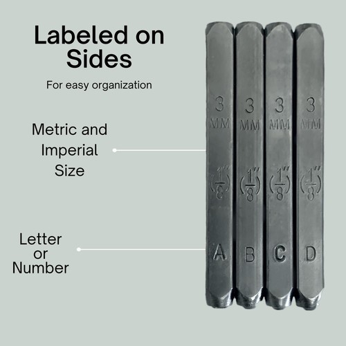 Metal Stamps for Jewelry Stamping Kit, Metal Stamping Kit, VIN Number ...