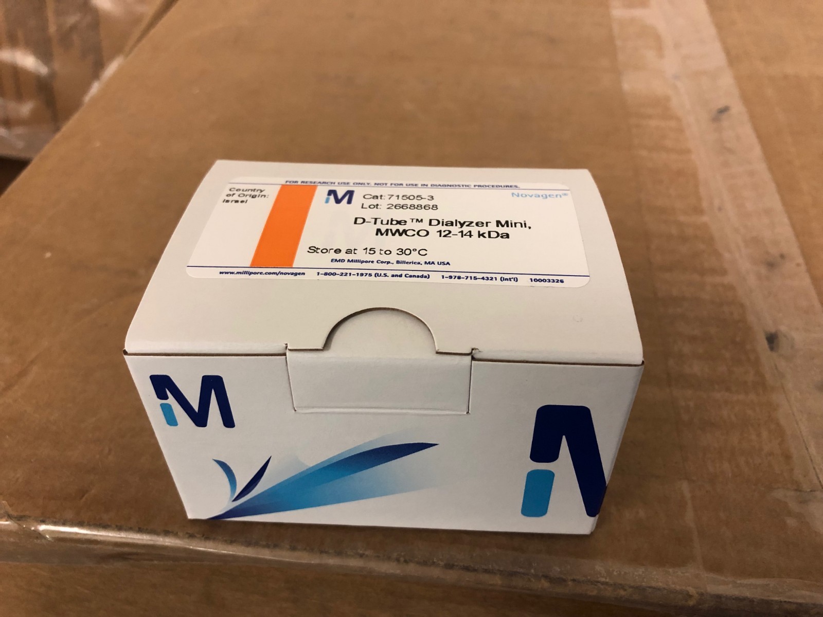 Millipore 71505-3 D-Tube Dialyzer Mini MWCO 12-14 kDa | eBay