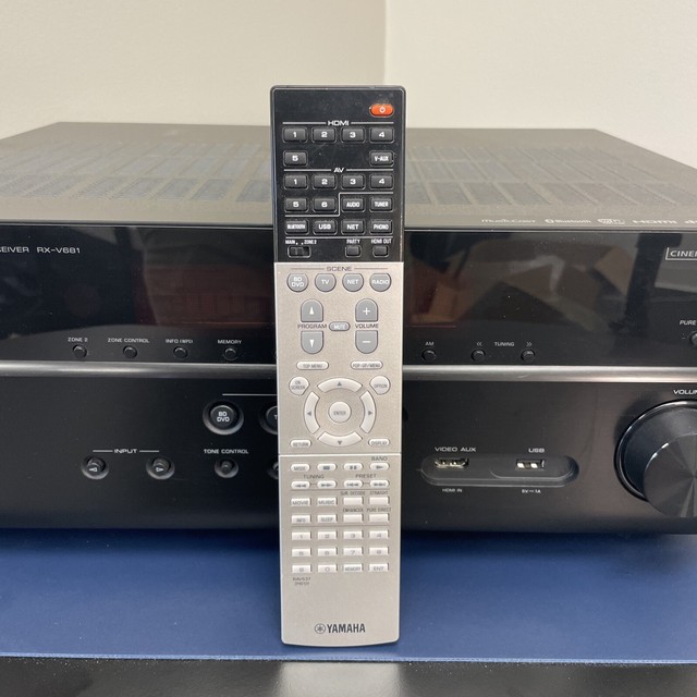 Yamaha RX-V681 7.2 Channel AV Receiver for sale online | eBay
