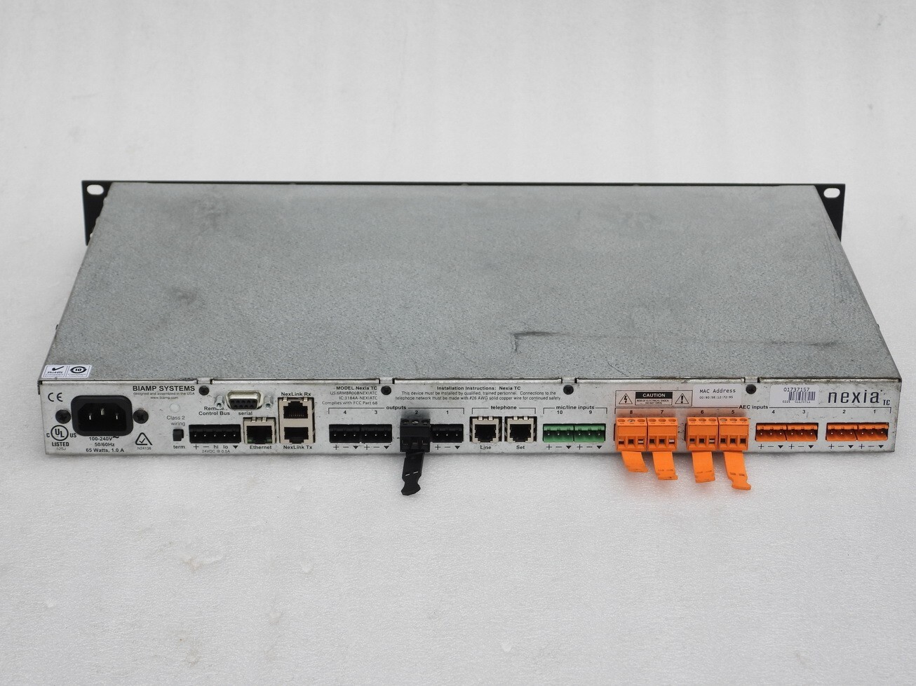 BIAMP NEXIA TC AV CONFERENCING DIGITAL SIGNAL PROCESSOR | eBay