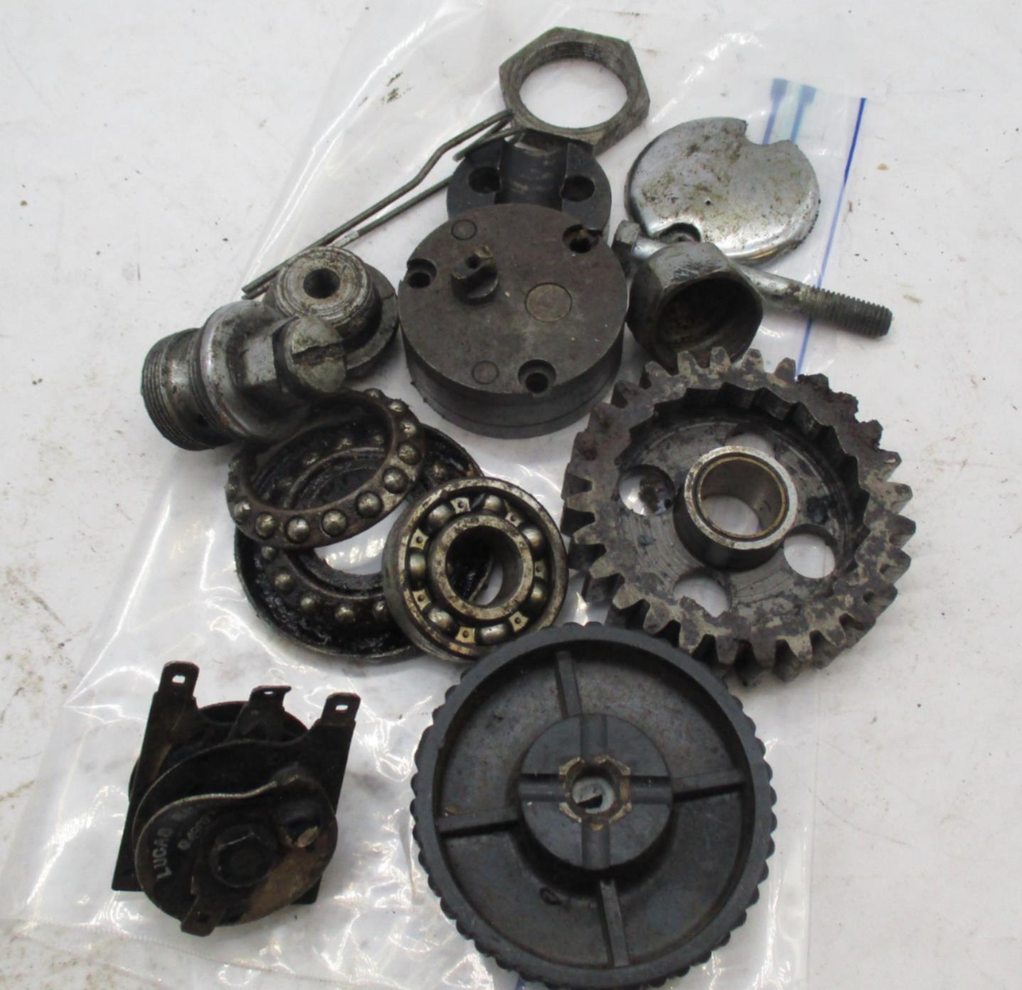 Mixed Lot of Vintage Genuine AJS Matchless Motorcycle Parts | eBay