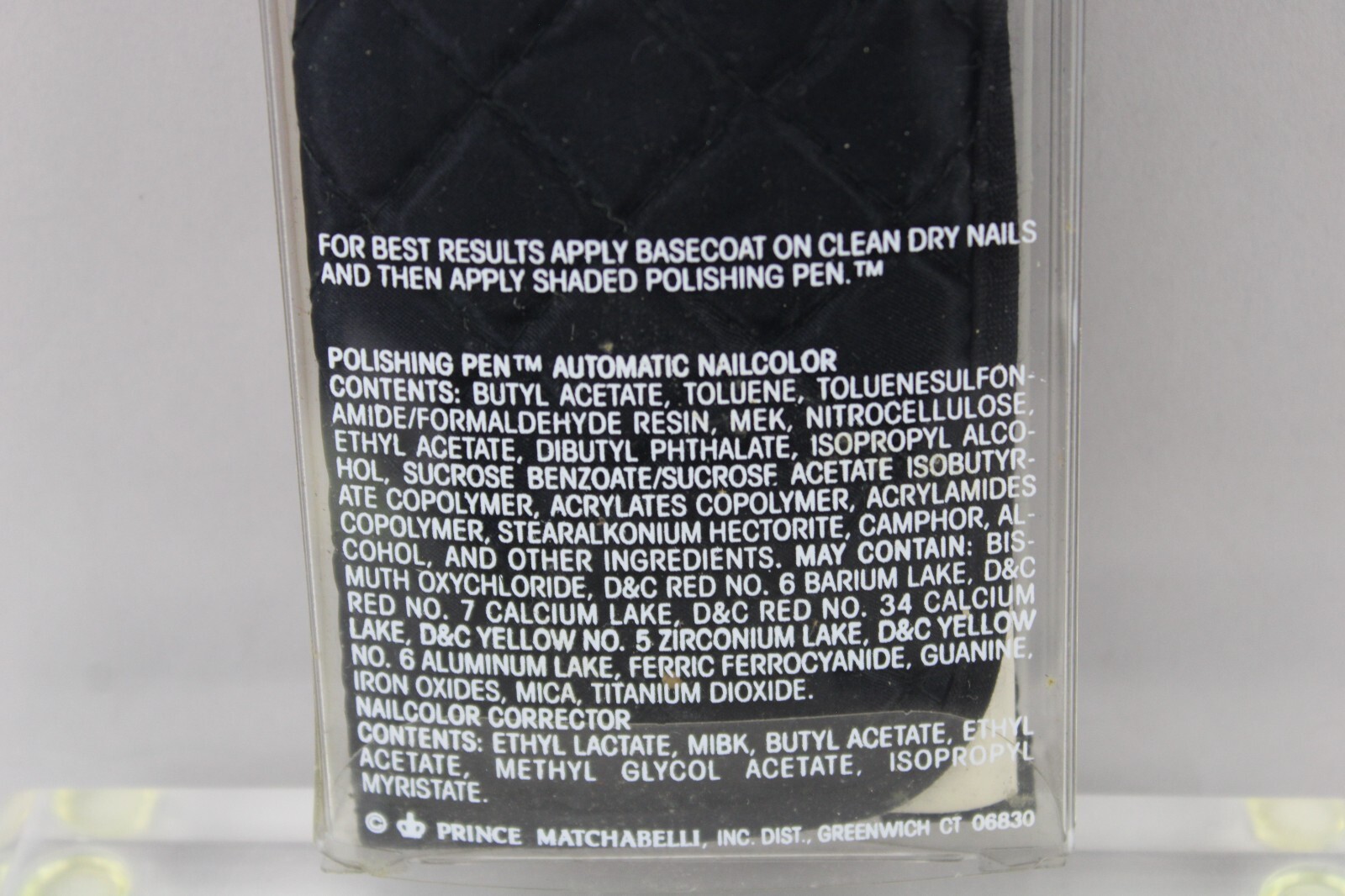 Vintage 1980's Aziza Polishing Pen Travel Kit Nail Polish - New | eBay