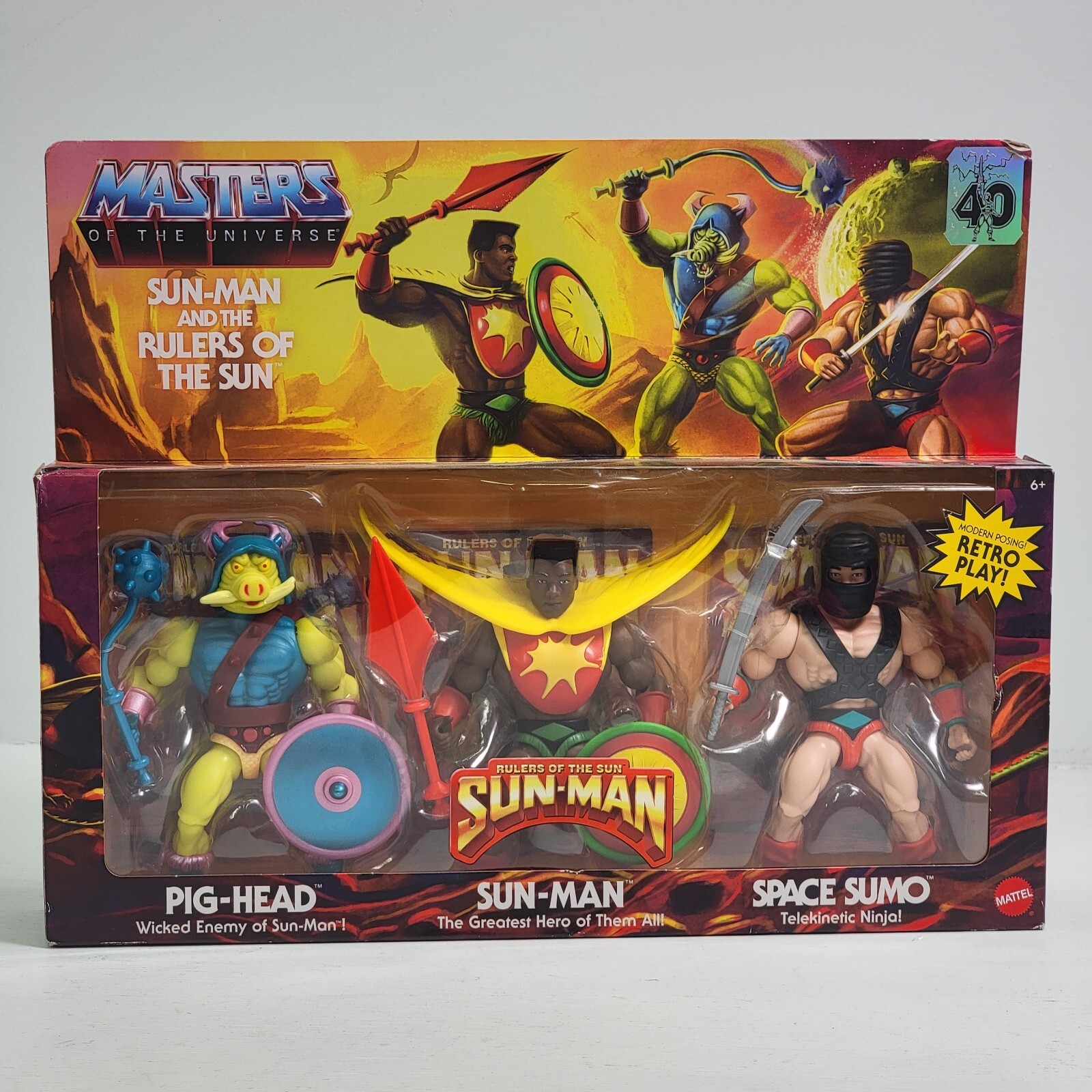 MOTU Sun-Man and the Rulers of the Sun Pig-Head Space Sumo 40TH ...