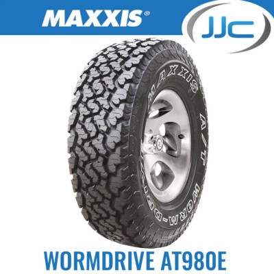 1 x 265/65R17 117Q (OWL) Maxxis Wormdrive AT-980E / 4x4 Tyre, 2656517 ...
