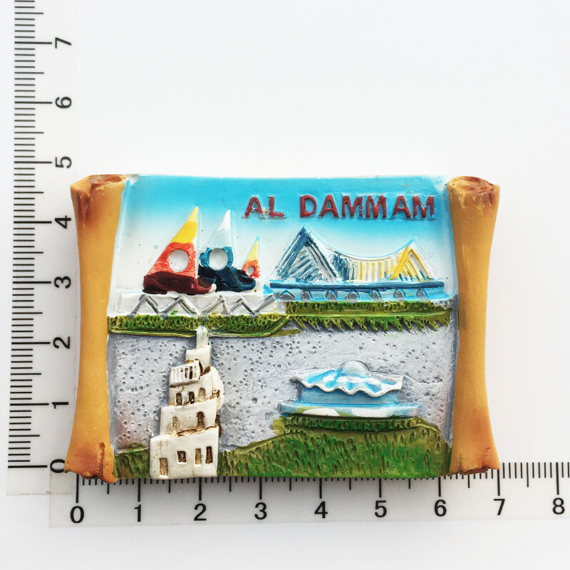 World travel Saudi Arabia creative DIY crafts magnet Fridge Magnets ...