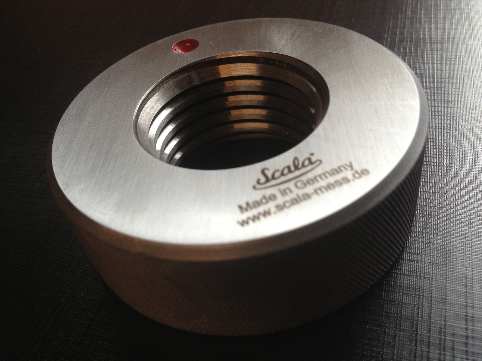 Gewindelehrring Gewinde-AUSSCHUSS-Lehrring M10x1,5 Tol. 6g NOGO Top ...