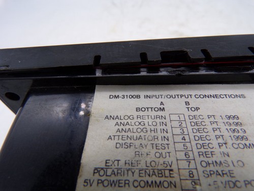 DATEL DM-3100B-1 DISPLAY | eBay