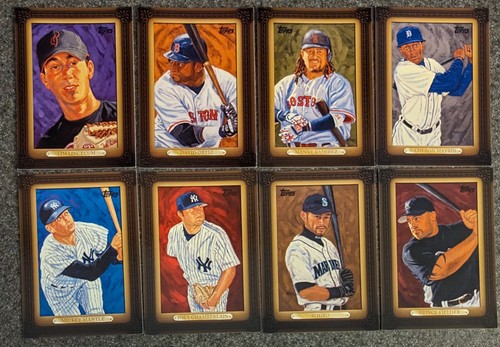 2008 Topps Wal-Mart Dick Perez Lot of 8! ICHIRO, MANTLE, ORTIZ & More ...